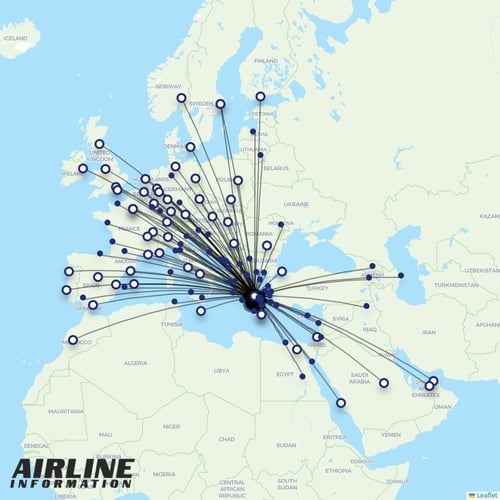 Aegean Airlines - A3 - flights, aircrafts, destinations | Airline ...