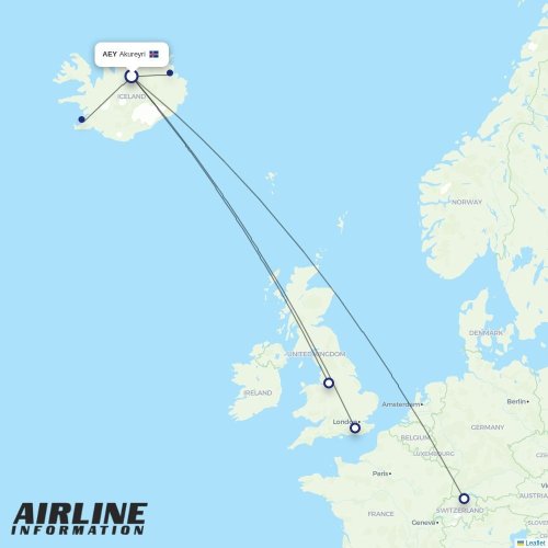 Icelandair airline - FI - flights, aircrafts, destinations | Airline ...