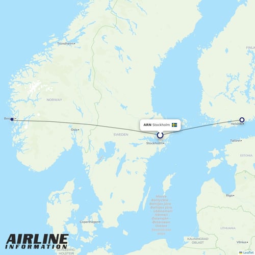 Finnair airline - AY - flights, aircrafts, destinations | Airline ...