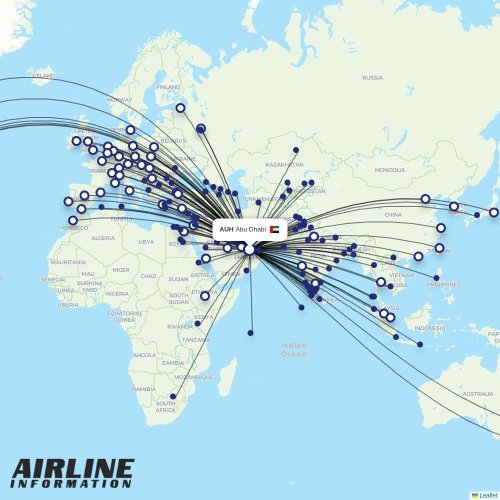 Etihad Airways airline - EY - flights, aircrafts, destinations ...