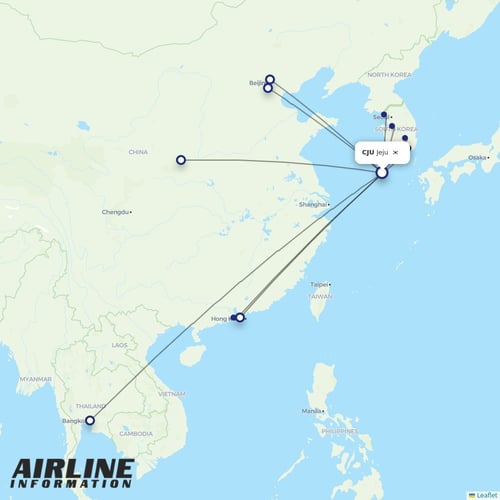 Jeju Air airline - 7C - flights, aircrafts, destinations | Airline ...