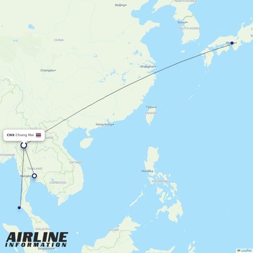 Thai Vietjet Air airline - VZ - flights, aircrafts, destinations ...