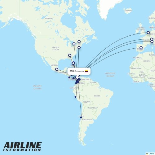 AVIANCA airline - AV - flights, aircrafts, destinations | Airline ...