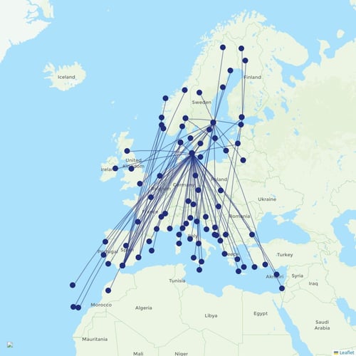 Norwegian Air Sweden airline - D8 - flights, aircrafts, destinations ...