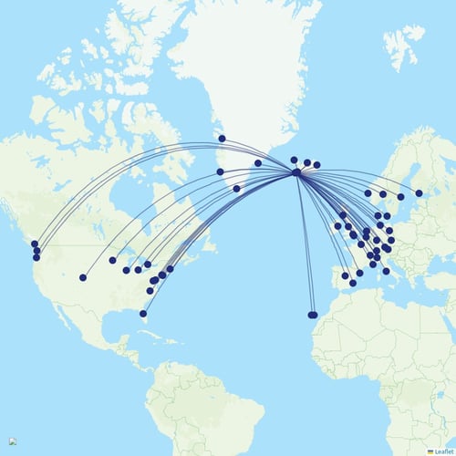 Icelandair airline - FI - flights, aircrafts, destinations | Airline ...