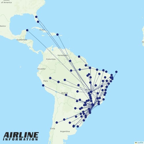 Gol airline - G3 - flights, aircrafts, destinations | Airline Information