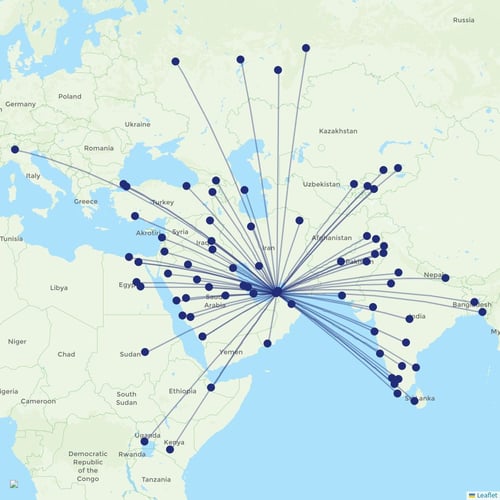 Air Arabia airline - G9 - flights, aircrafts, destinations | Airline ...
