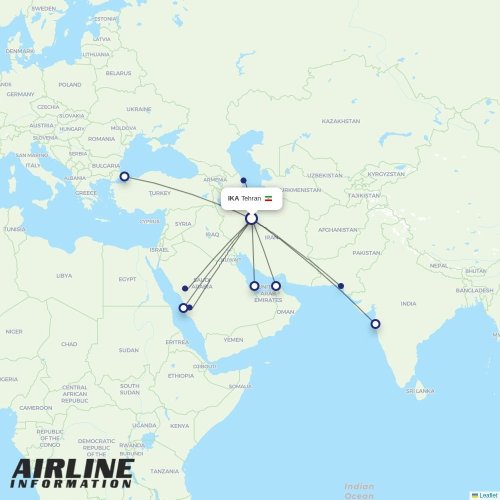 Iran Air airline - IR - flights, aircrafts, destinations | Airline ...