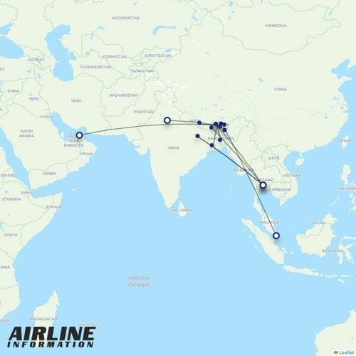 Drukair airline - KB - flights, aircrafts, destinations | Airline ...