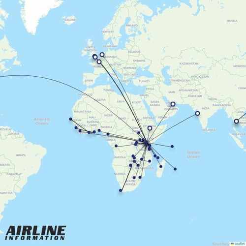 Kenya Airways airline - KQ - flights, aircrafts, destinations | Airline ...