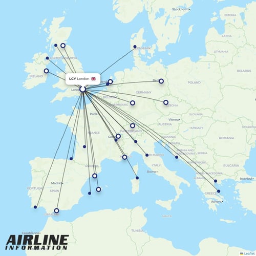 British Airways airline - BA - flights, aircrafts, destinations ...