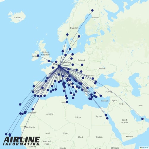 Luxair airline - LG - flights, aircrafts, destinations | Airline ...