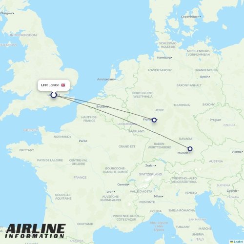 Lufthansa airline - LH - flights, aircrafts, destinations | Airline ...