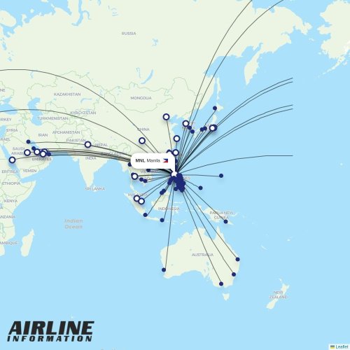 Cebu Pacific Air airline - 5J - flights, aircrafts, destinations ...