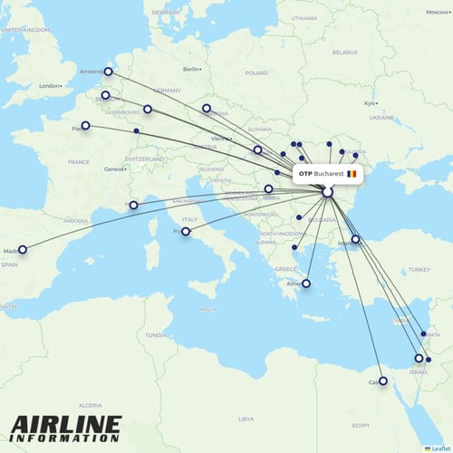 TAROM airline - RO - flights, aircrafts, destinations | Airline Information
