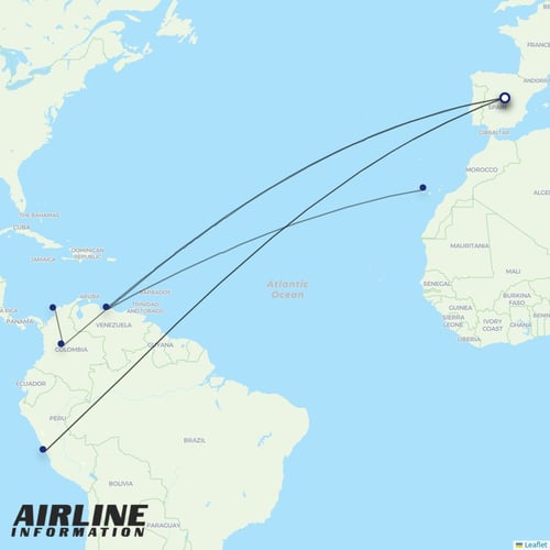 Plus Ultra airline - PU - flights, aircrafts, destinations | Airline ...
