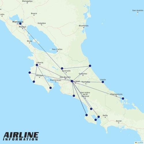 SANSA airline - RZ - flights, aircrafts, destinations | Airline Information