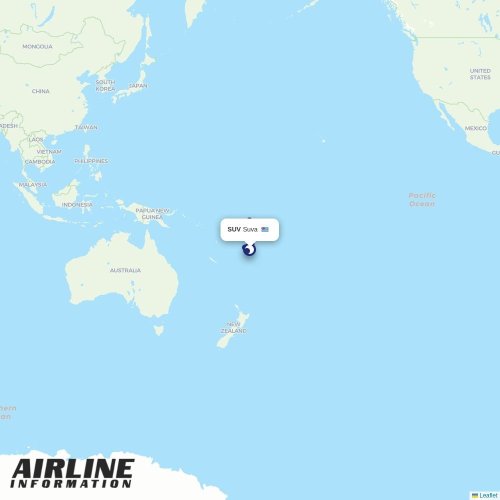 Fiji Airways airline - FJ - flights, aircrafts, destinations | Airline ...