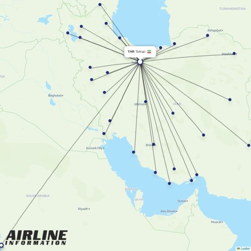 Iran Air airline - IR - flights, aircrafts, destinations | Airline ...