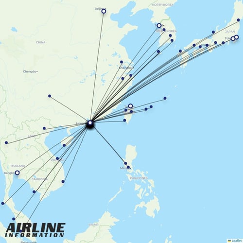 HK Express airline - UO - flights, aircrafts, destinations | Airline ...