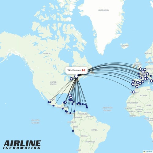 Air Transat airline - TS - flights, aircrafts, destinations | Airline ...
