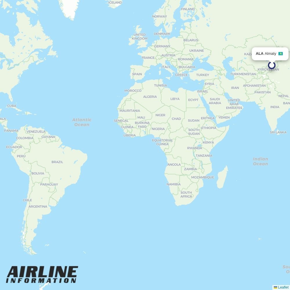 Air Seychelles flights from Almaty (ALA) | Airline Information