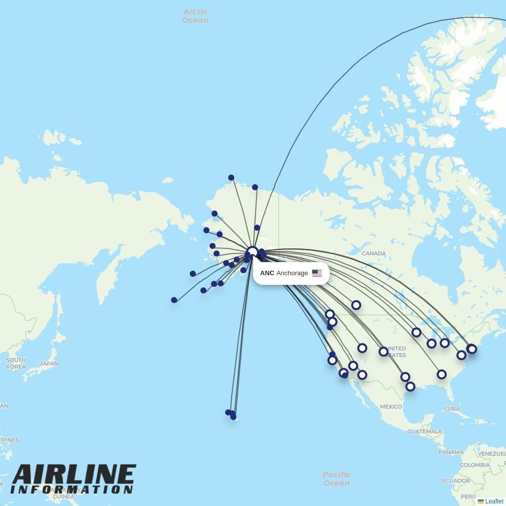 Delta flights from Anchorage (ANC) | Airline Information