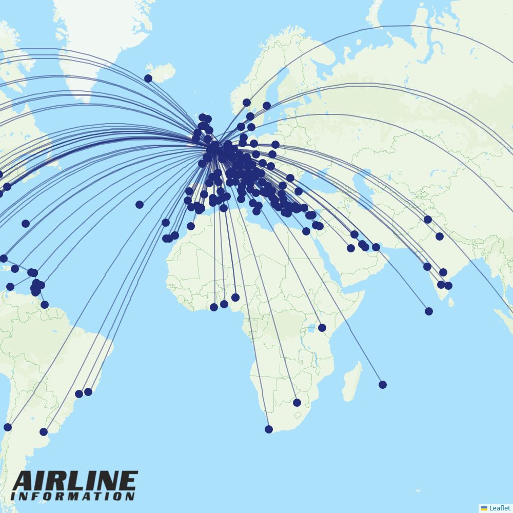 British Airways flights from Glasgow (GLA) | Airline Information