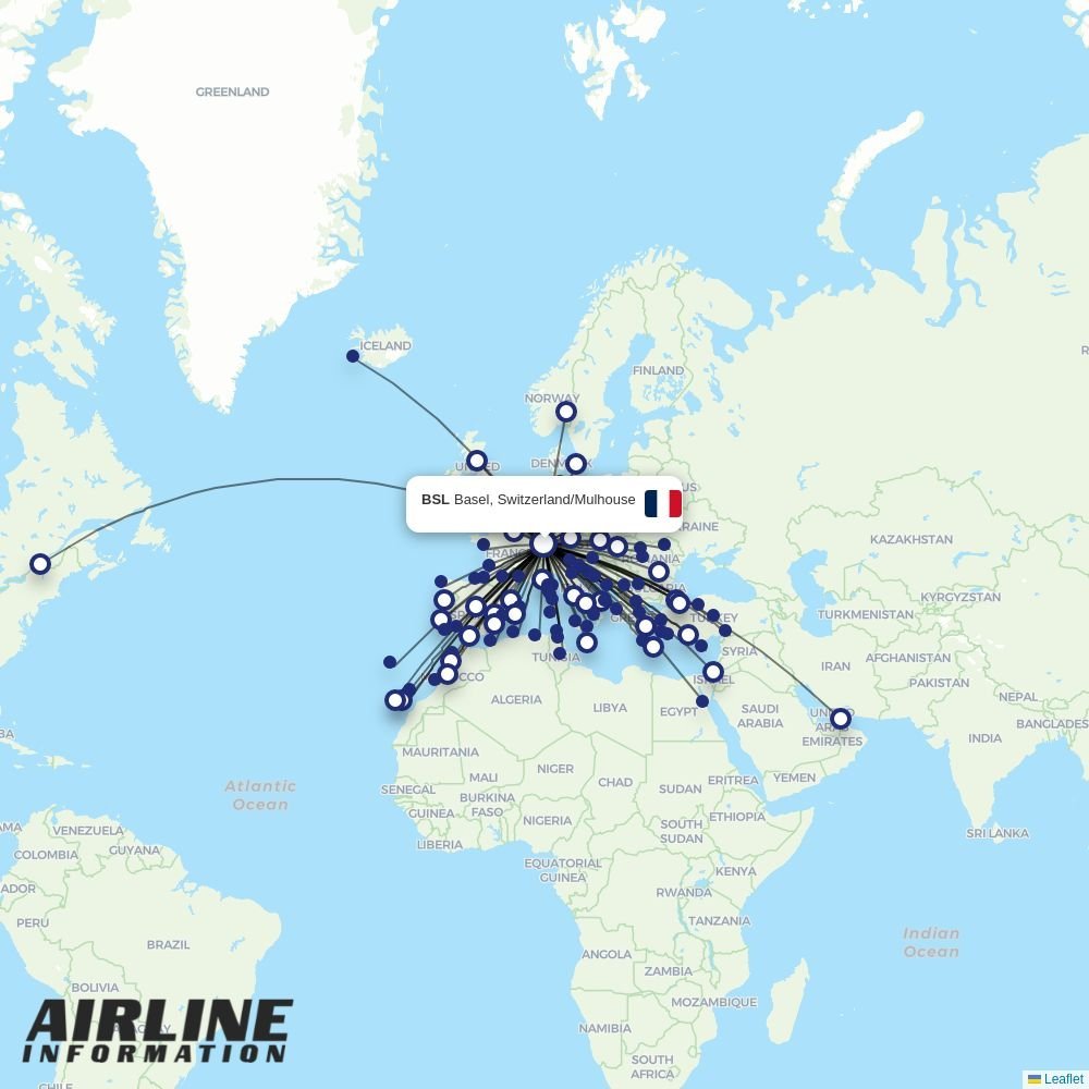 Pegasus flights from Basel, Switzerland/Mulhouse (BSL) | Airline ...