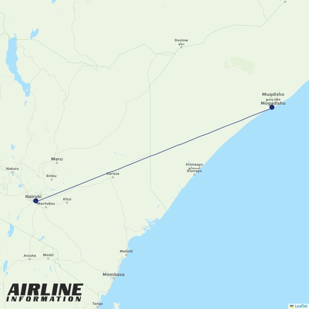 Daallo Airlines - D9 - flights, aircrafts, destinations | Airline ...