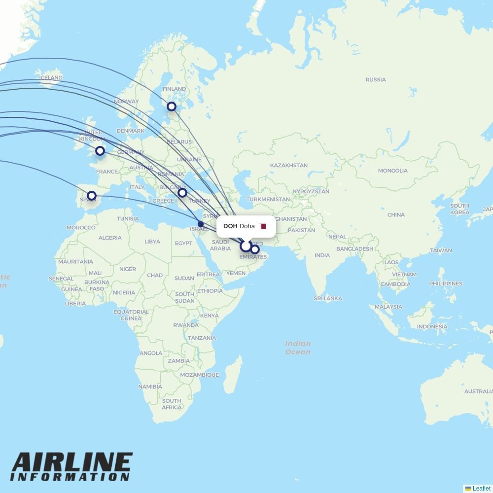 Airlines with flights from Doha to Chicago (DOH to ORD) | Airline ...