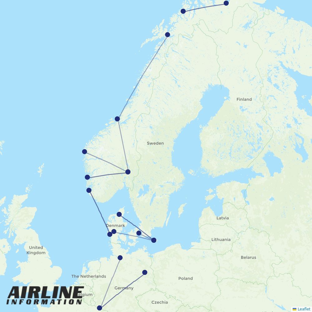 DAT airline - DX - flights, aircrafts, destinations | Airline Information