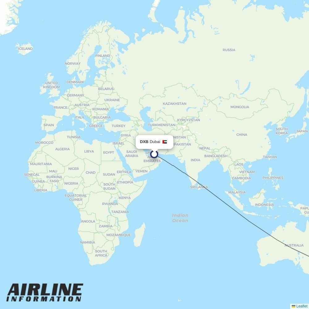 Airlines with flights from Dubai to Auckland (DXB to AKL) | Airline ...