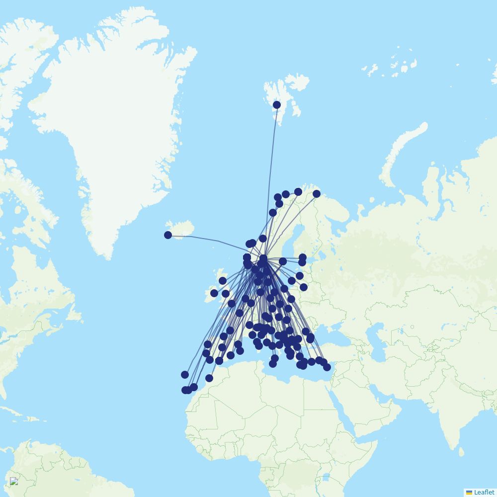 Norwegian Air Shuttle airline - DY - flights, aircrafts, destinations ...