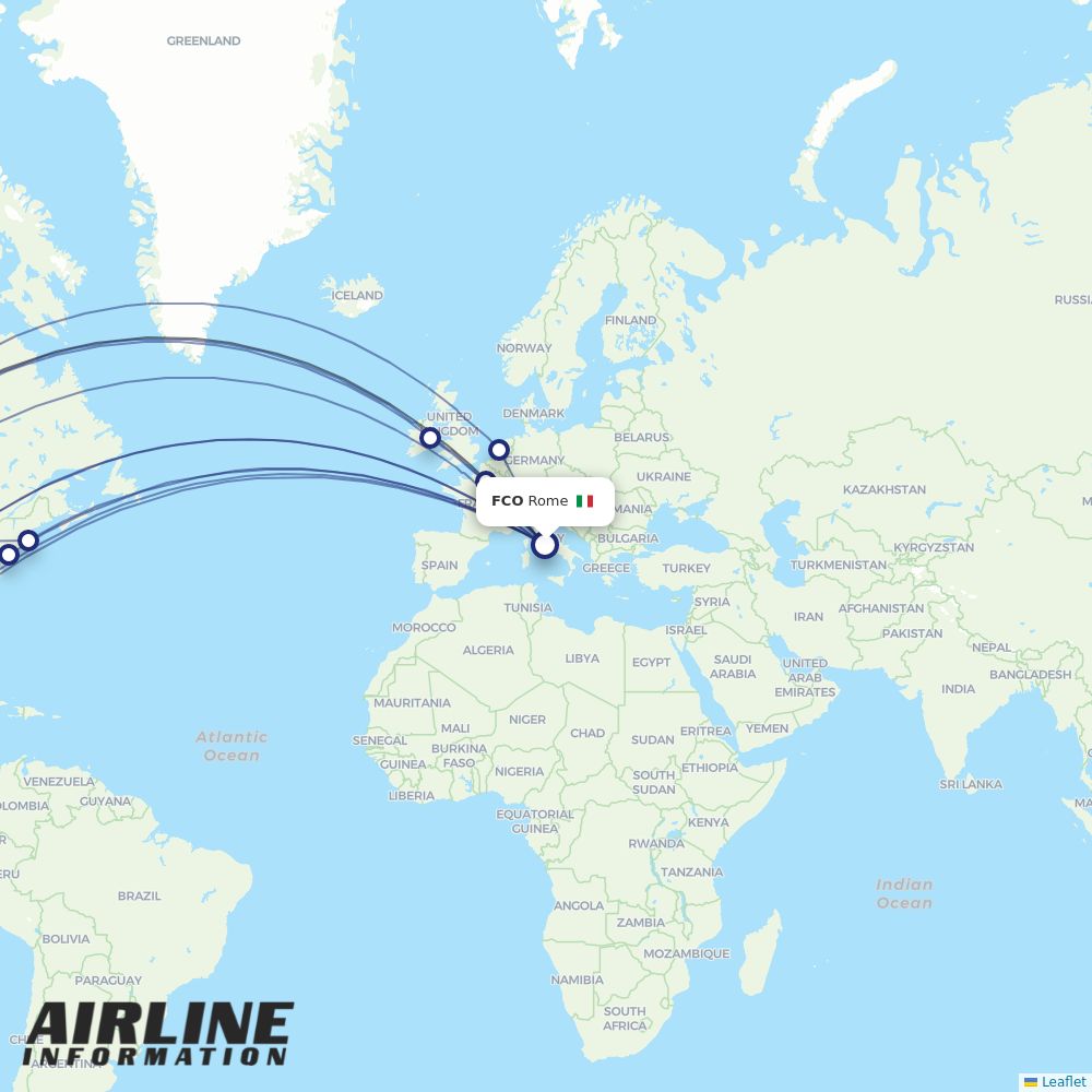 Airlines with flights from Rome to Los Angeles (FCO to LAX) | Airline ...