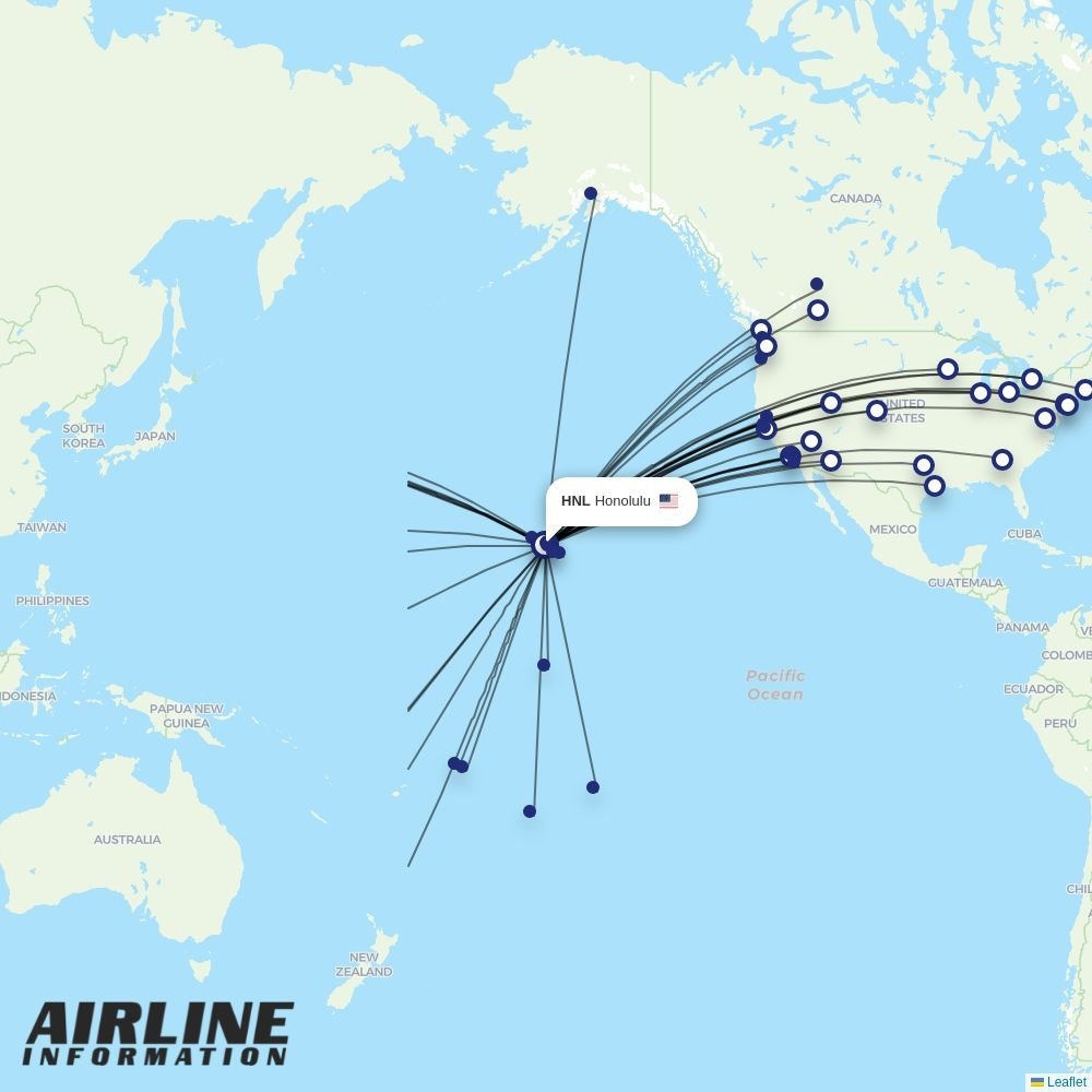 Delta flights from Honolulu (HNL) | Airline Information