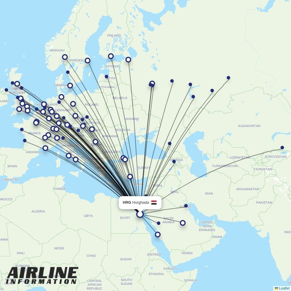 Edelweiss flights from Hurghada (HRG) | Airline Information