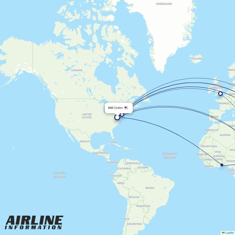 Airlines with flights from Dulles to Addis Ababa (IAD to ADD) | Airline ...