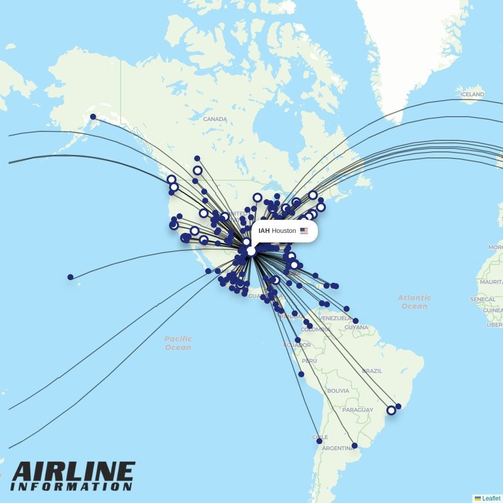 Air Canada flights from Houston (IAH) | Airline Information