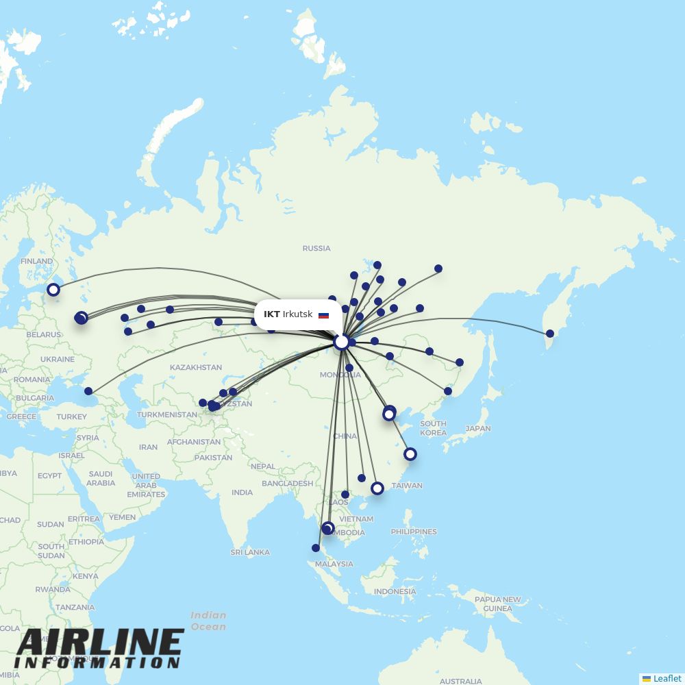 Aero Mongolia airline - M0 - flights, airports | Airline Information
