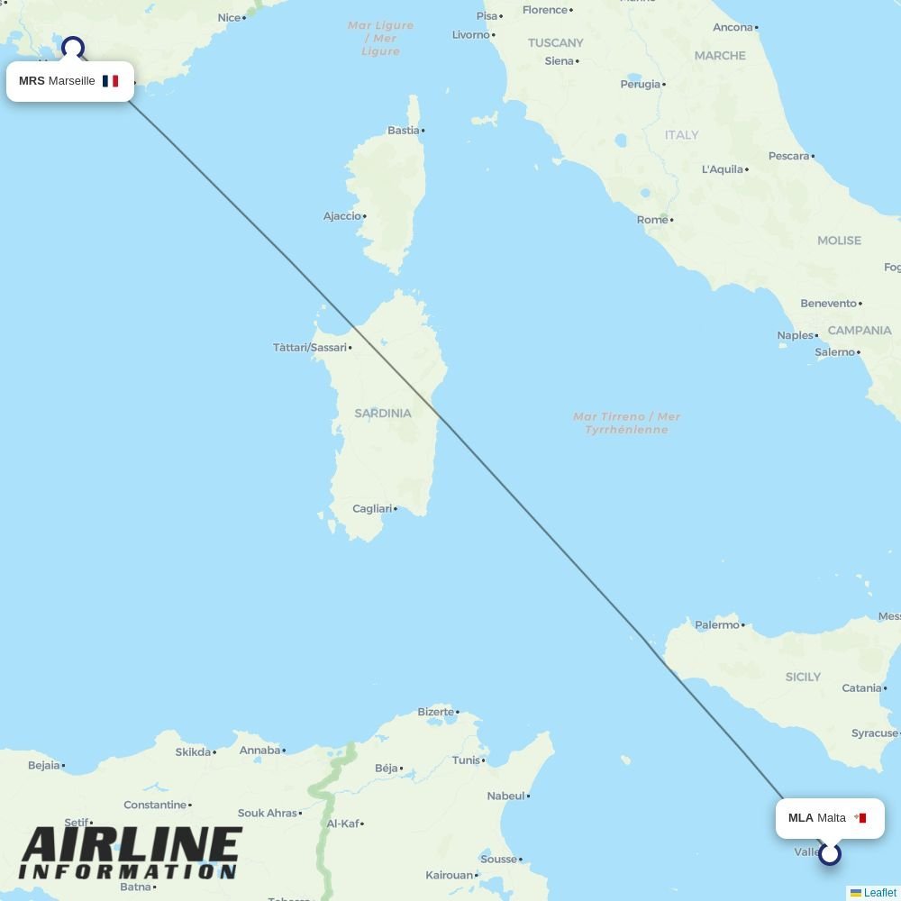 Airlines with flights from Malta to Marseille (MLA to MRS) | Airline ...