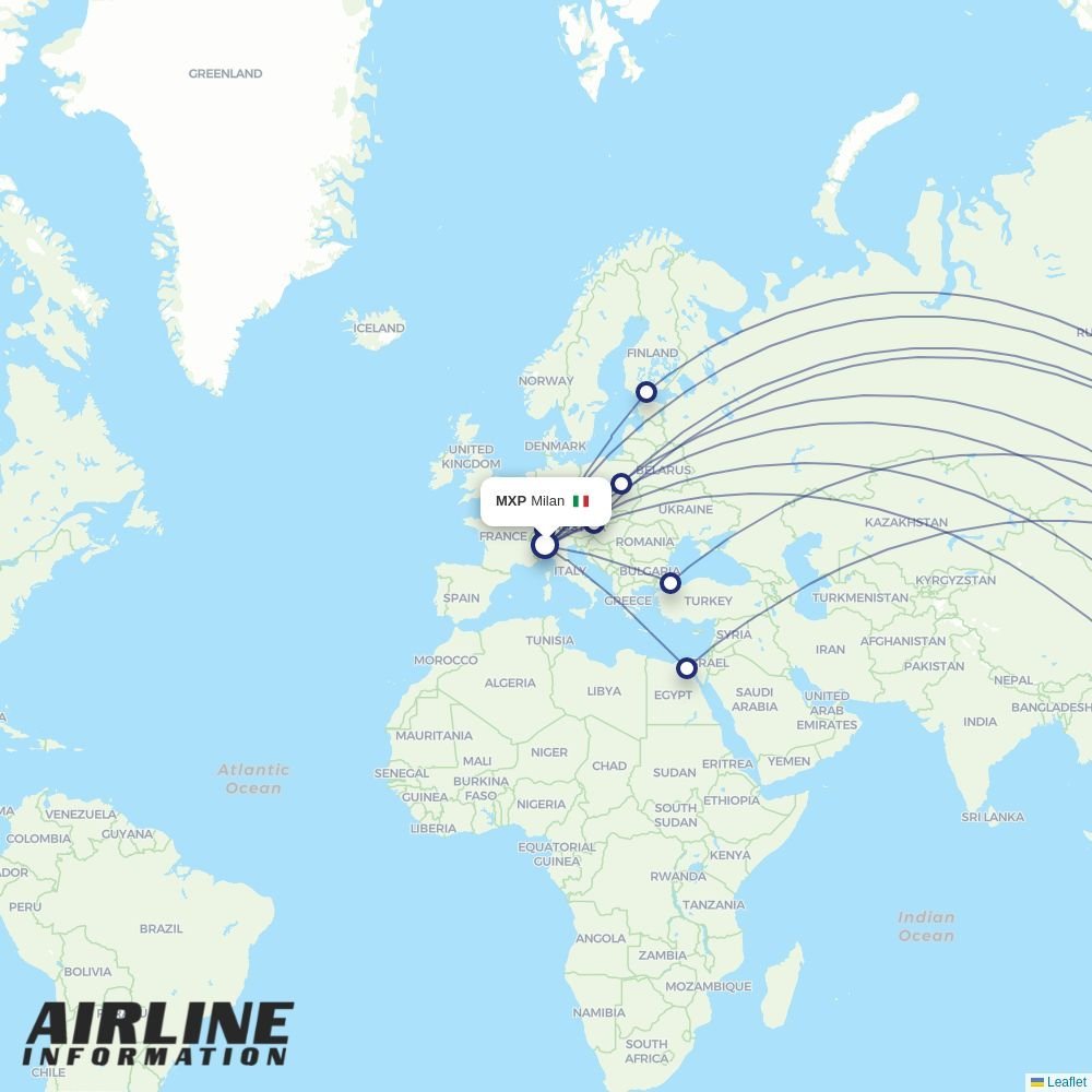 Airlines with flights from Milan to Tokyo (MXP to NRT) | Airline ...