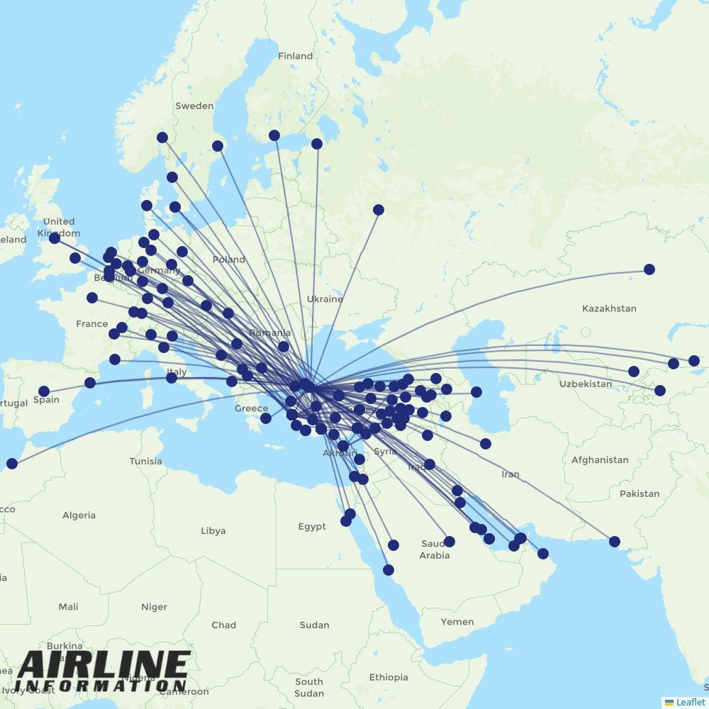 Pegasus airline - PC - flights, aircrafts, destinations | Airline ...