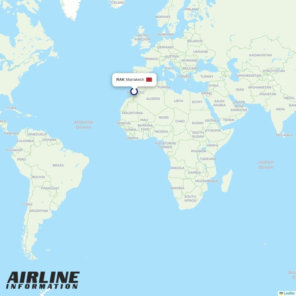 Luxair flights from Marrakech (RAK) | Airline Information