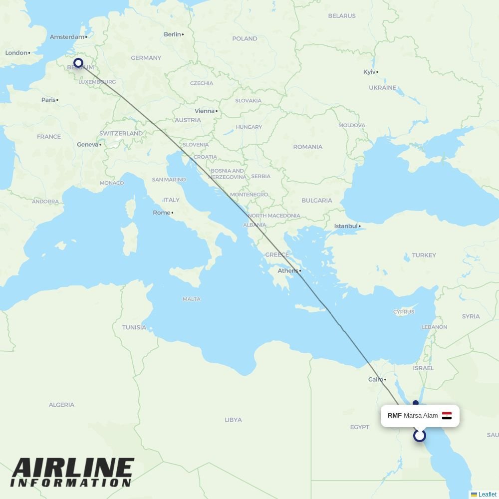 TUI fly flights from Marsa Alam (RMF) | Airline Information