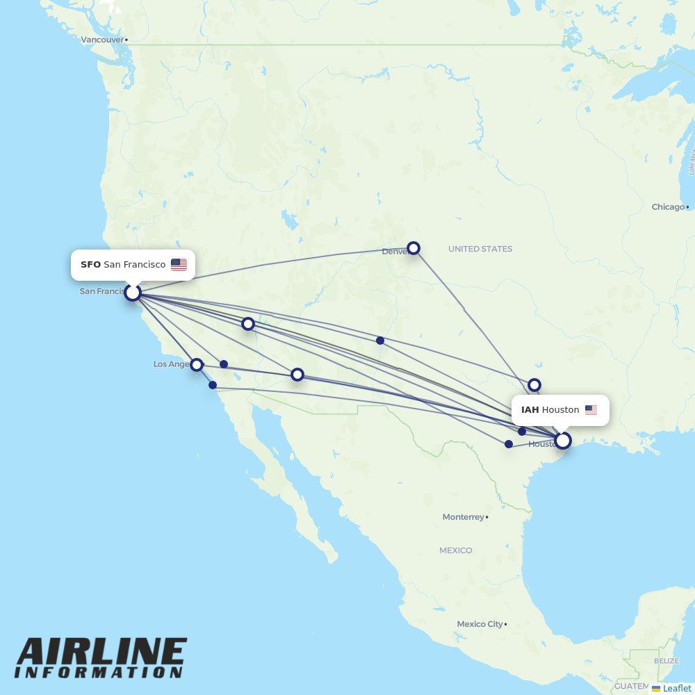 Airlines With Flights From San Francisco To Houston SFO To IAH Airlines With Flights From San Francisco To Houston SFO To IAH