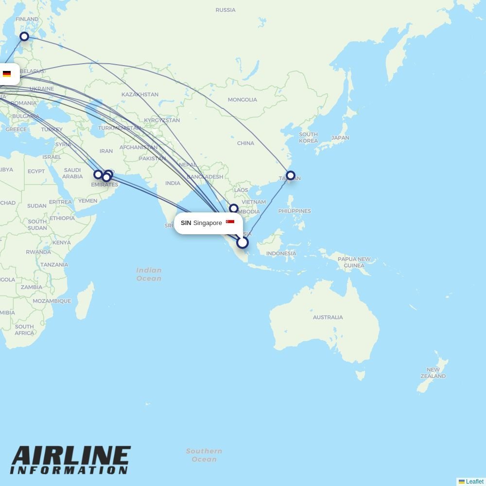 Airlines with flights from Singapore to Munich (SIN to MUC) | Airline ...