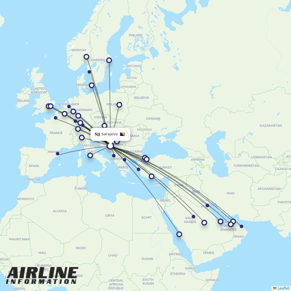 Jazeera Airways airline - J9 - flights, airports | Airline Information