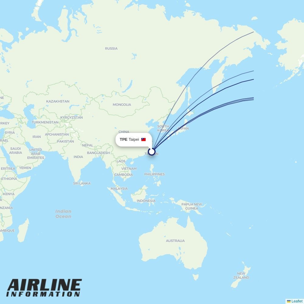 Airlines with flights from Taipei to Phoenix (TPE to PHX) | Airline ...