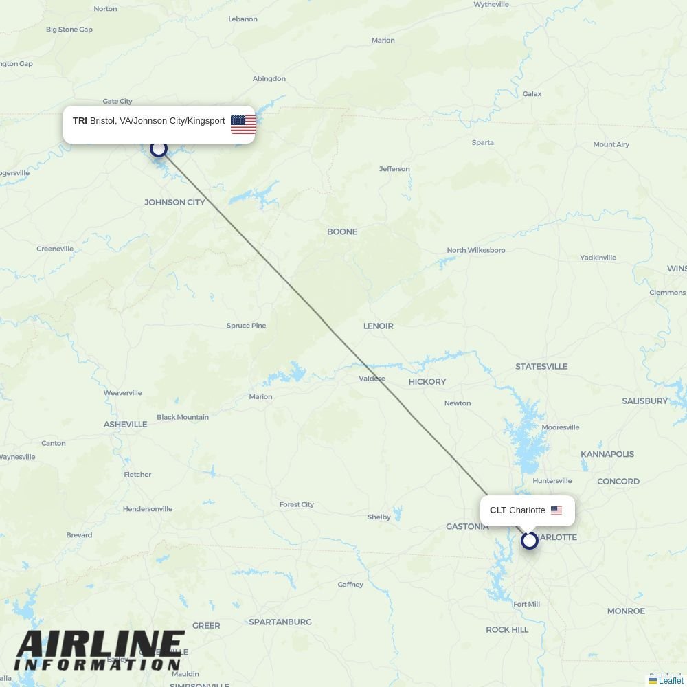 Airlines With Flights From Bristol VA Johnson City Kingsport To Airlines With Flights From Bristol VA Johnson City Kingsport To